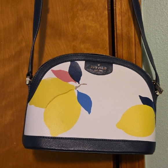 kate spade | Bags | Kate Spade Yellow And Blue Lemon Crossbody Bag ...